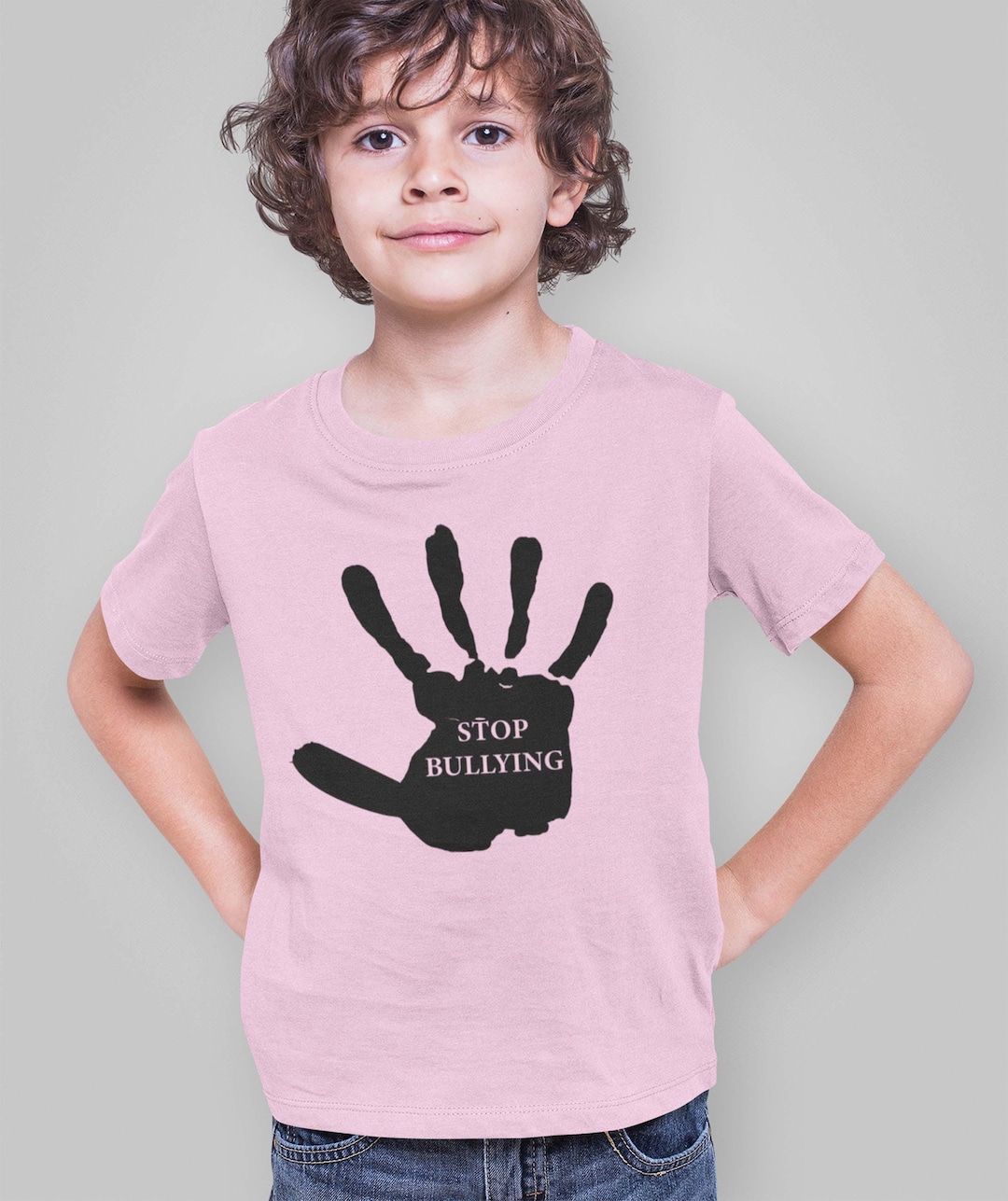 Stop Bullying Pink Shirt Day Tshirt - Anti-bullying Tee for Boys and ...