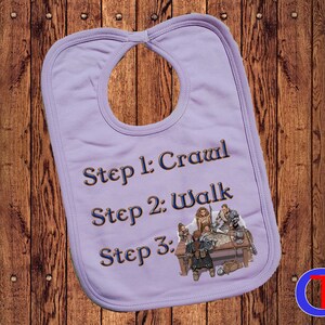 Future Roleplayer Baby Bib Rpg Player Bib Baby Bib Steps Crawl Walk ...