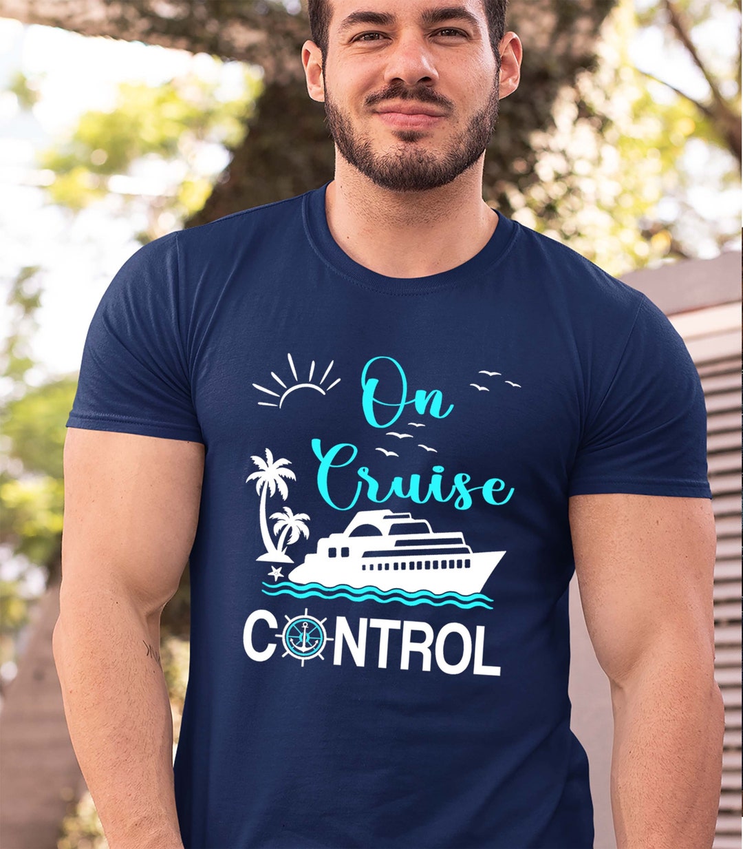 On Cruise Control T-shirt - Cruising Holiday Shirts - Cruise Ship ...