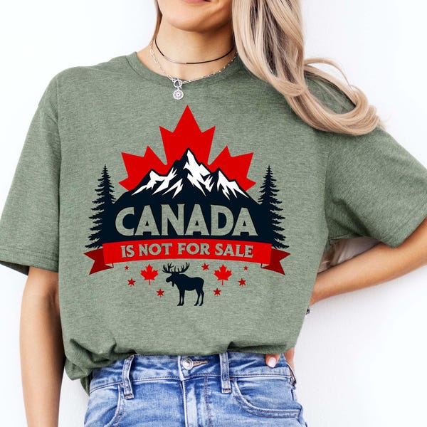 Canada Not for Sale T Shirt - Etsy Canada