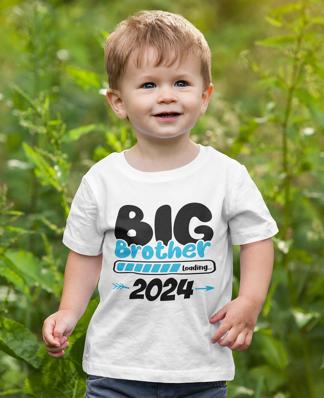 Big Brother Loading Shirt Custom Year Big Brother Baby Tshirt Pregnancy ...