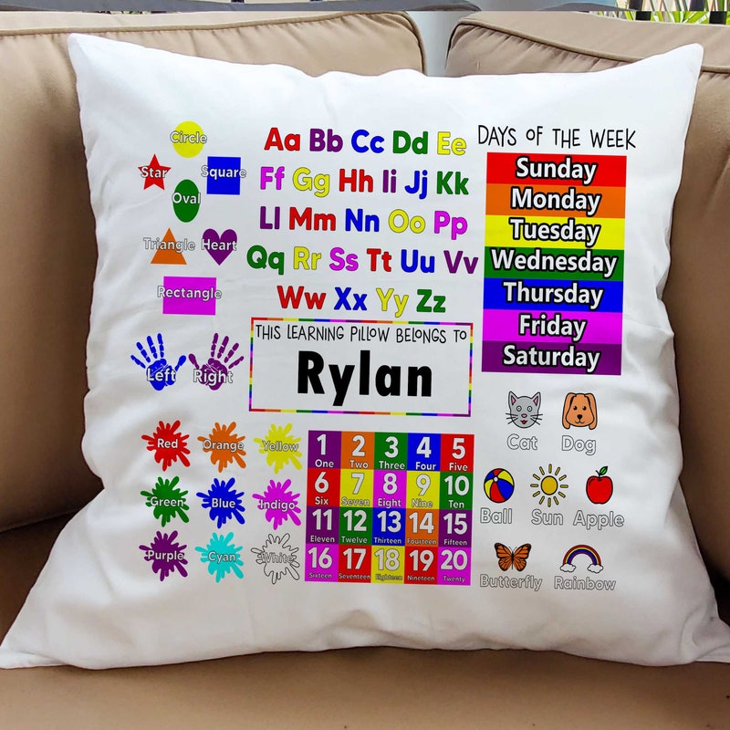 Cushion Learning Pillow - Etsy