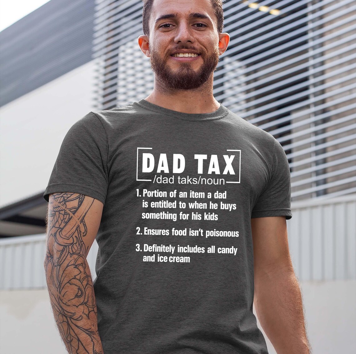 Funny Dad Tax Shirt Fathers Day Gift Definition Dad Joke Tee - Etsy