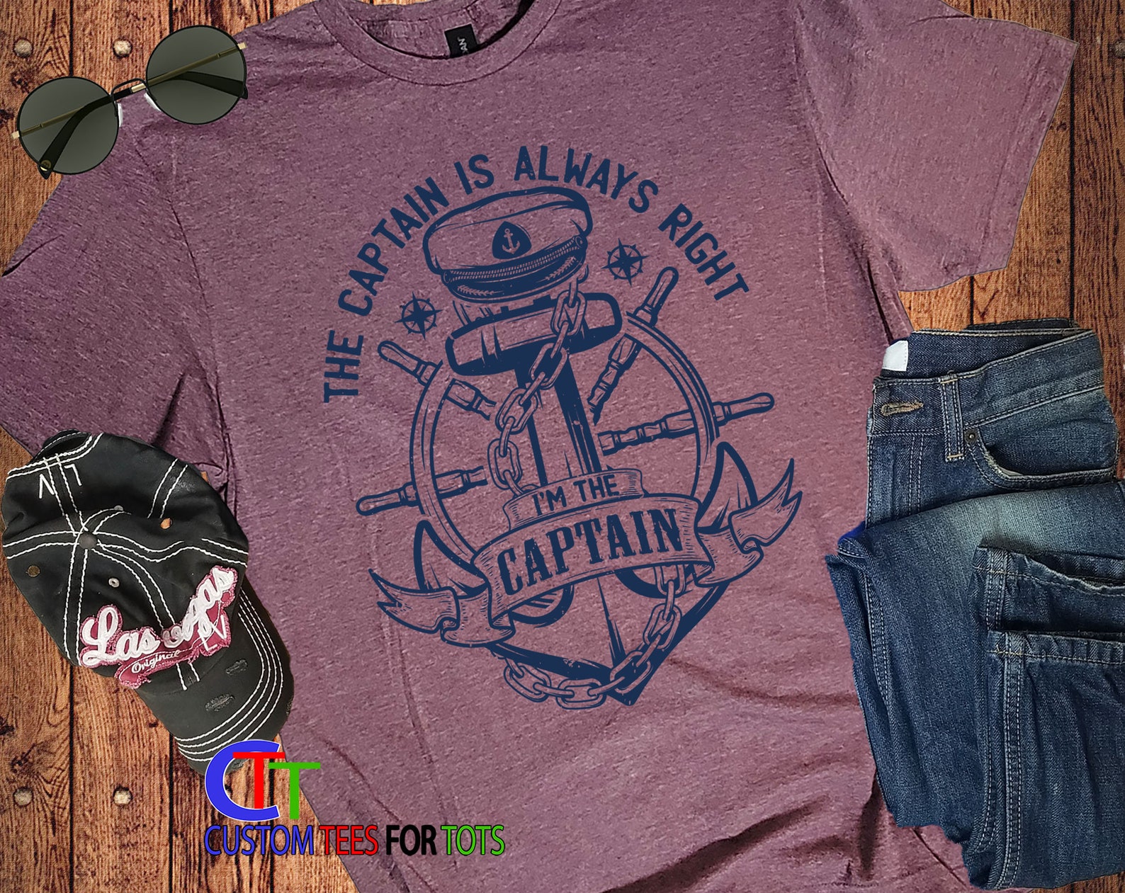 Funny Boat Captain Shirt - the Captain is Always Right Nautical Tee - Etsy