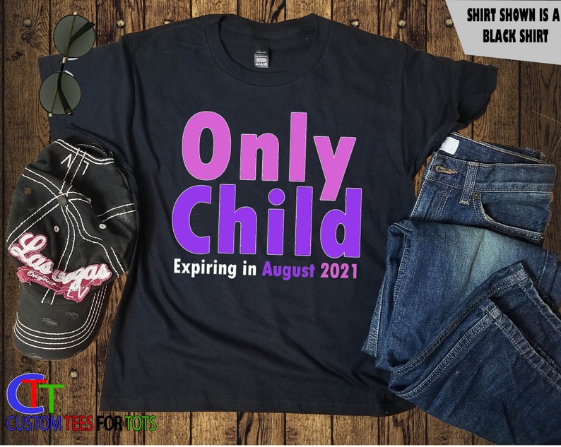 ONLY CHILD Big Sister Shirt Big Sister Shirt Only Child | Etsy