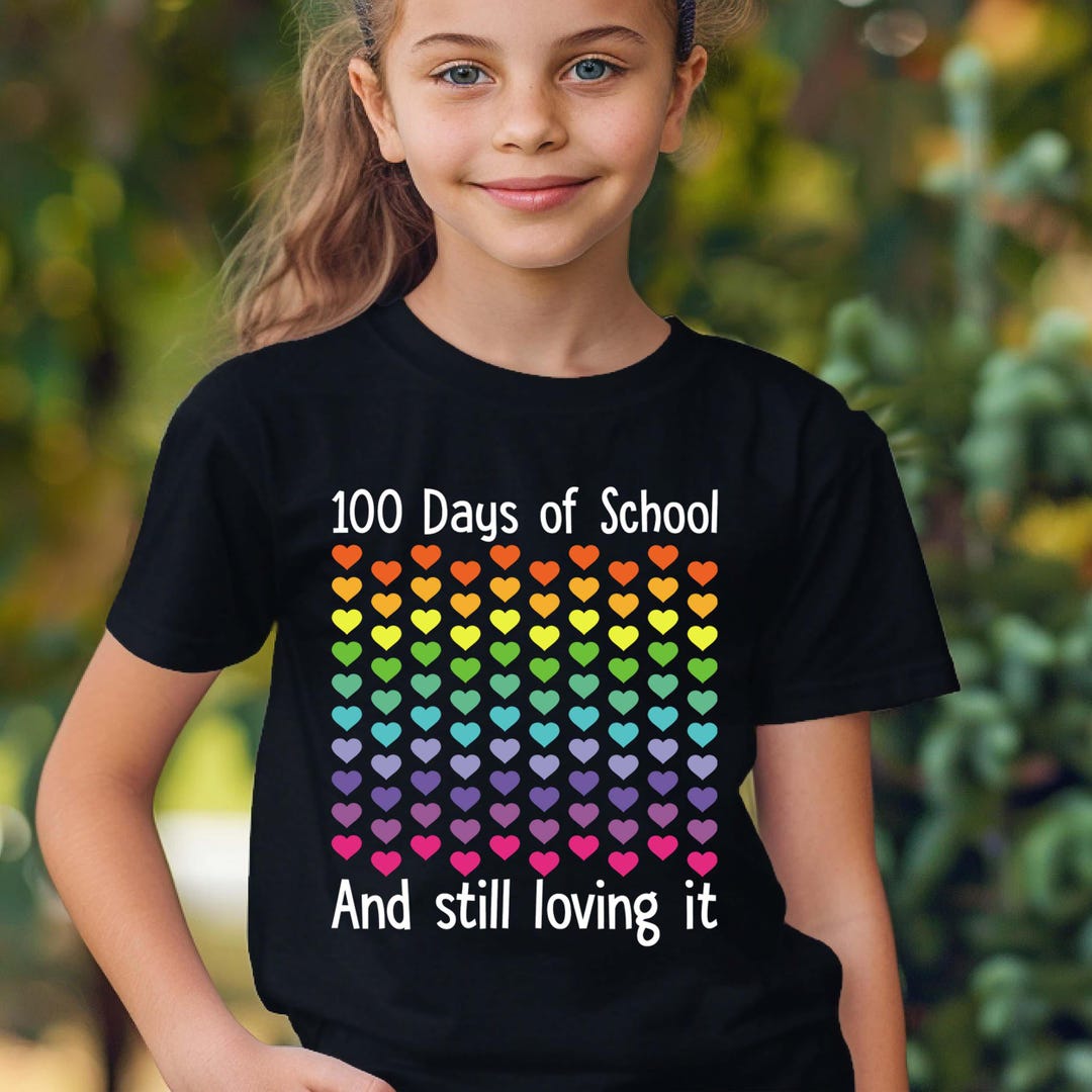 100 Days of School Shirt - Counting to the 100th Day - Girls One ...
