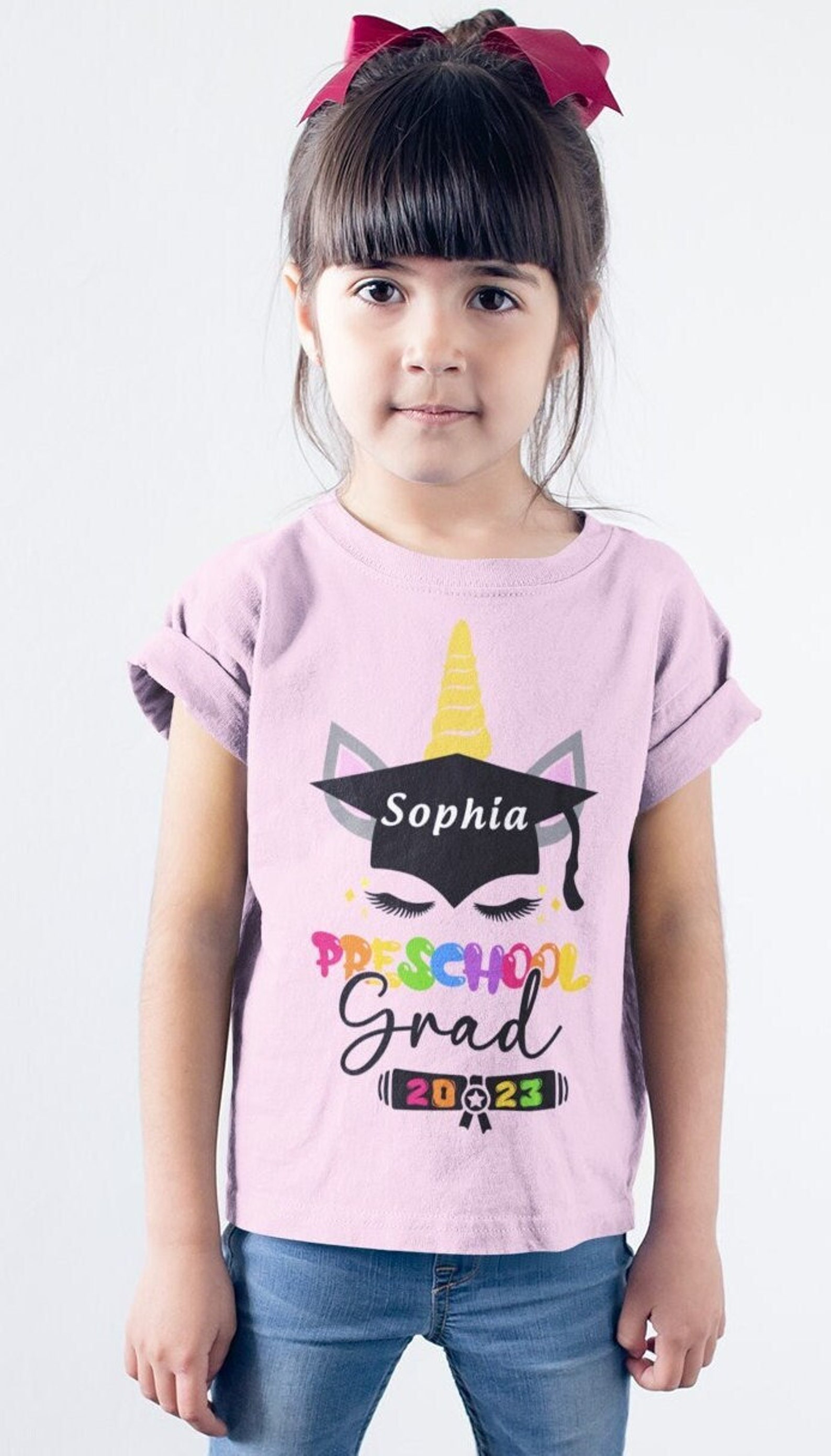 Personalized Preschool Grad Shirt Girls Preschool Graduation - Etsy