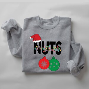 Chest Nuts Matching Couples Christmas Sweaters - Chestnuts Funny ...