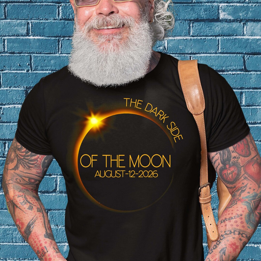 Solar Eclipse Shirt - the Dark Side of the Moon Funny Total Eclipse ...
