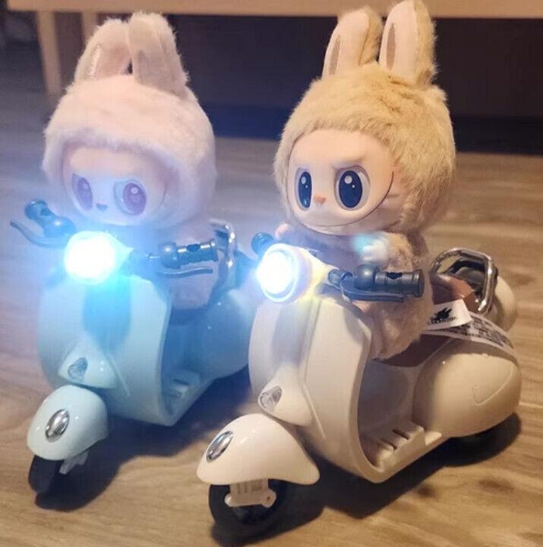 Scooter labubu música led + movimento - Etsy Portugal