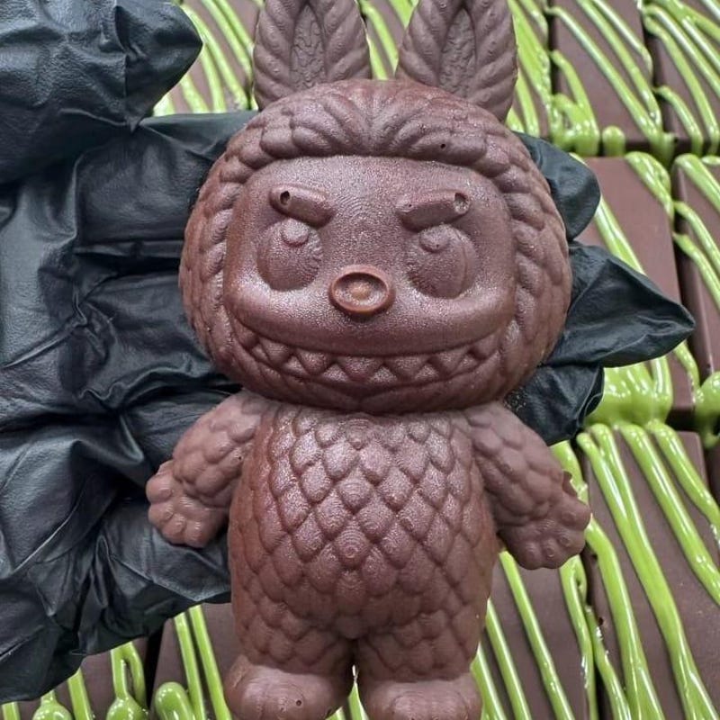 Labubu Matcha Dubai Chocolate - Etsy