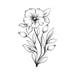 PDF Printable Digital Flower Coloring Book - Etsy