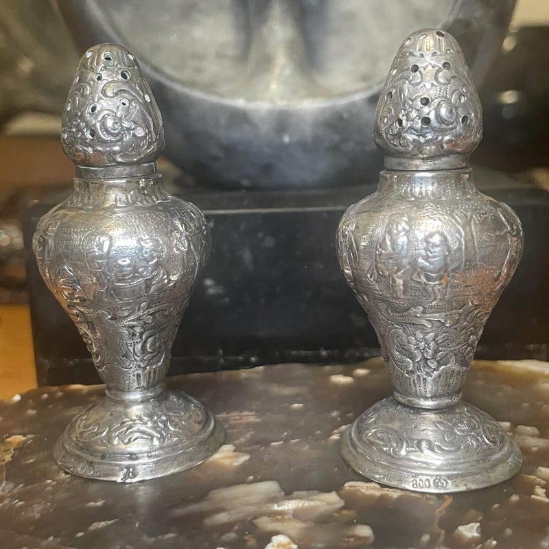 Silver Repousse - Etsy