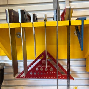 Square Organizer – CNC Digital Download – Tool Rack for 9 Layout ...