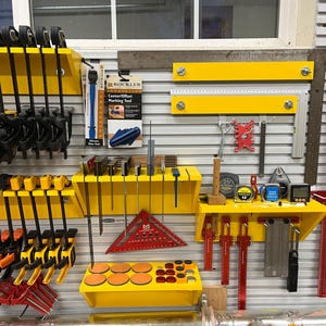 Square Organizer – CNC Digital Download – Tool Rack for 9 Layout ...