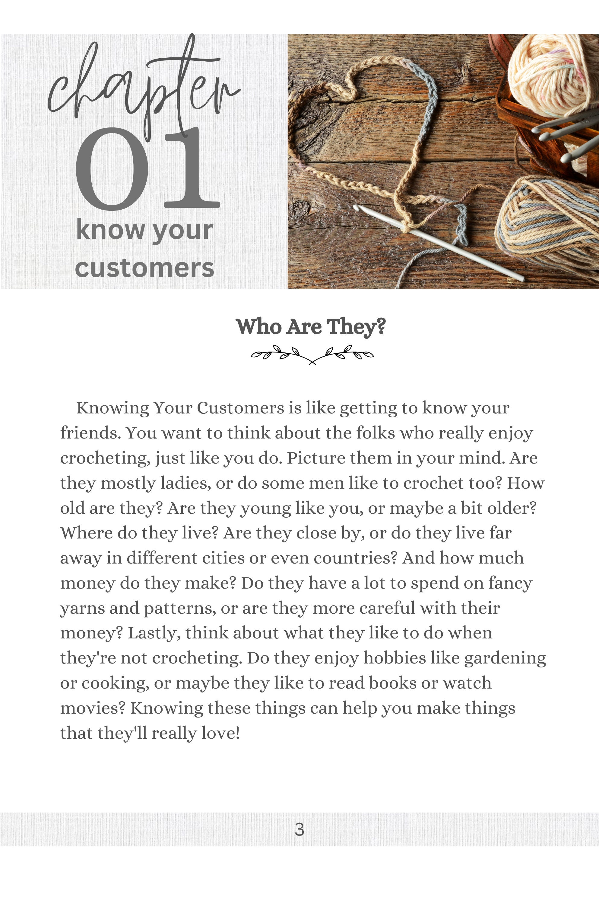 Hooked on Success: Your Crochet Business Guidebook Digital Book ...