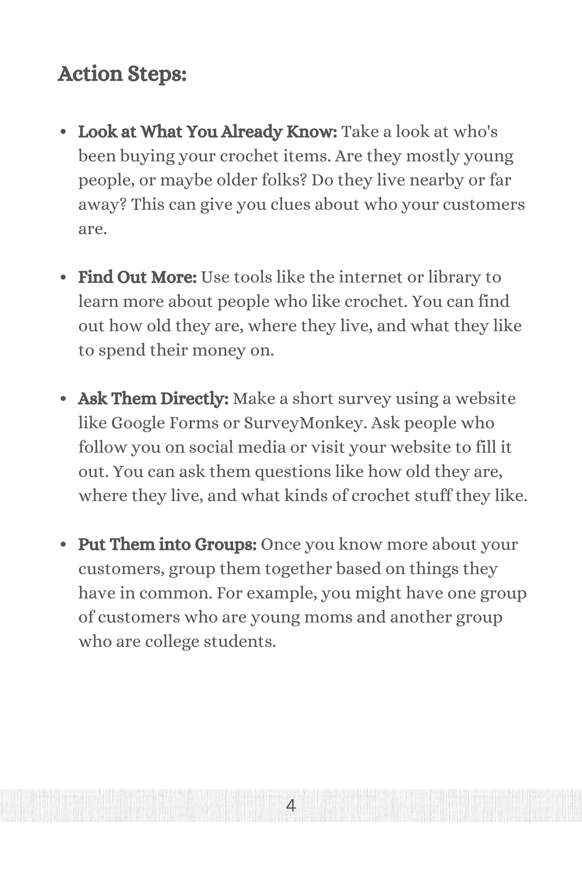 Hooked on Success: Your Crochet Business Guidebook Digital Book ...