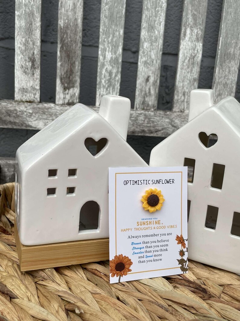 Sunflower Positivity Gift – Uplifting Sunflower Decor, Cheerful Gift ...