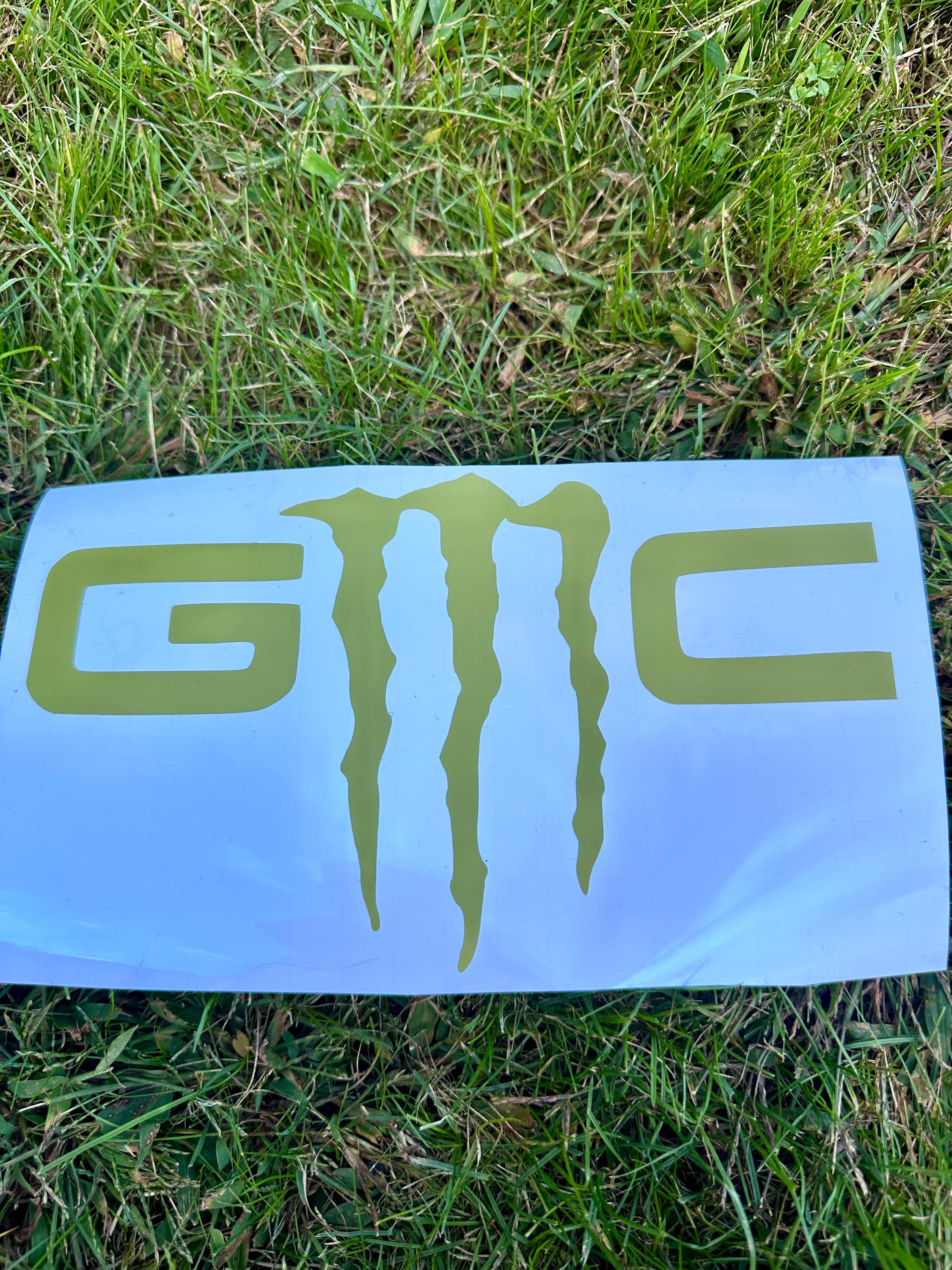 GMC Monster Sticker Decal - Etsy