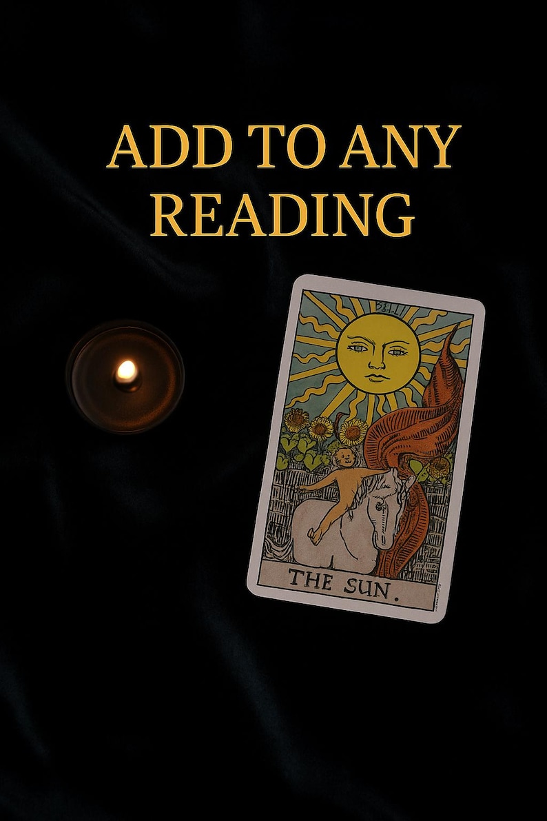 Tarot Clarifier Card Add-on | Extra Card Pull for Psychic Readings ...