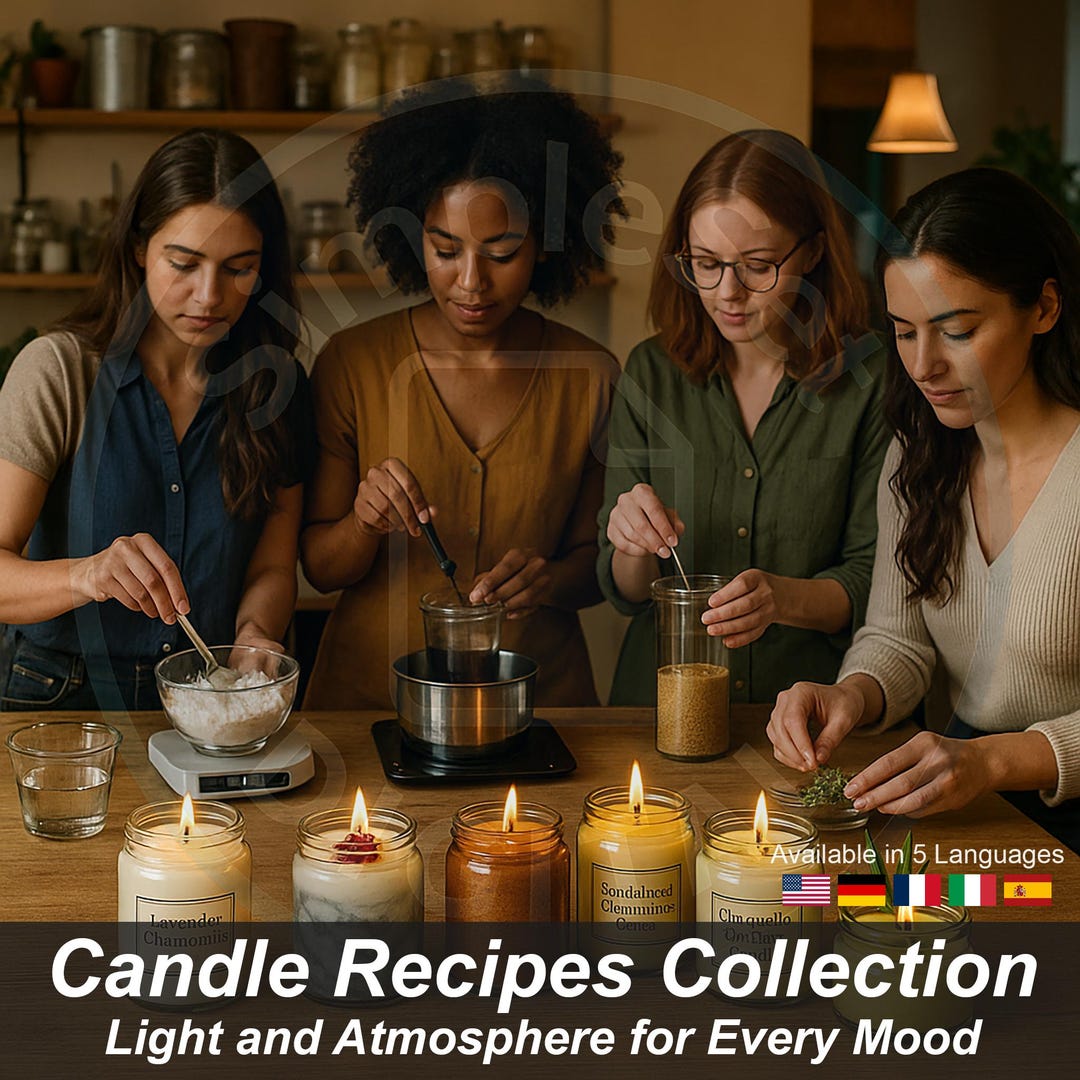 Candle Making Guide PDF | DIY Soy Wax Blends & Home Fragrance Recipes ...