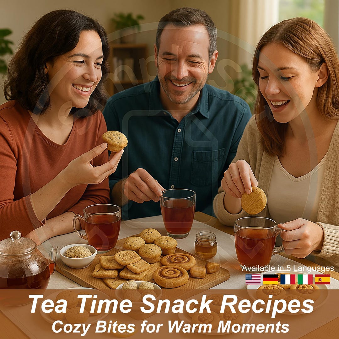 Tea Time Snack Recipes | Cozy Homemade Treats for Relaxing Moments ...