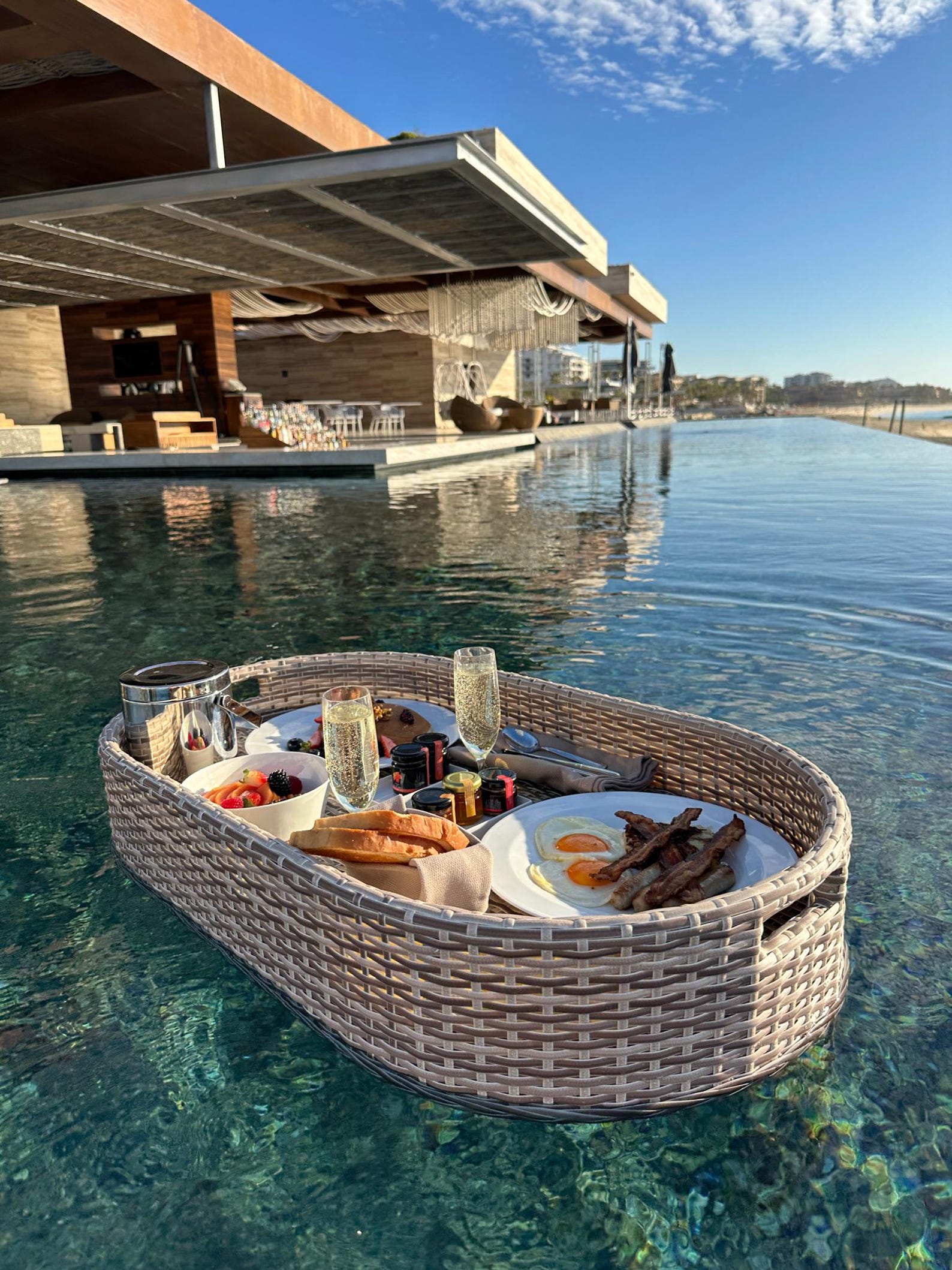 XL Luxury Floating Serving Tray for Food and Beverage - Etsy