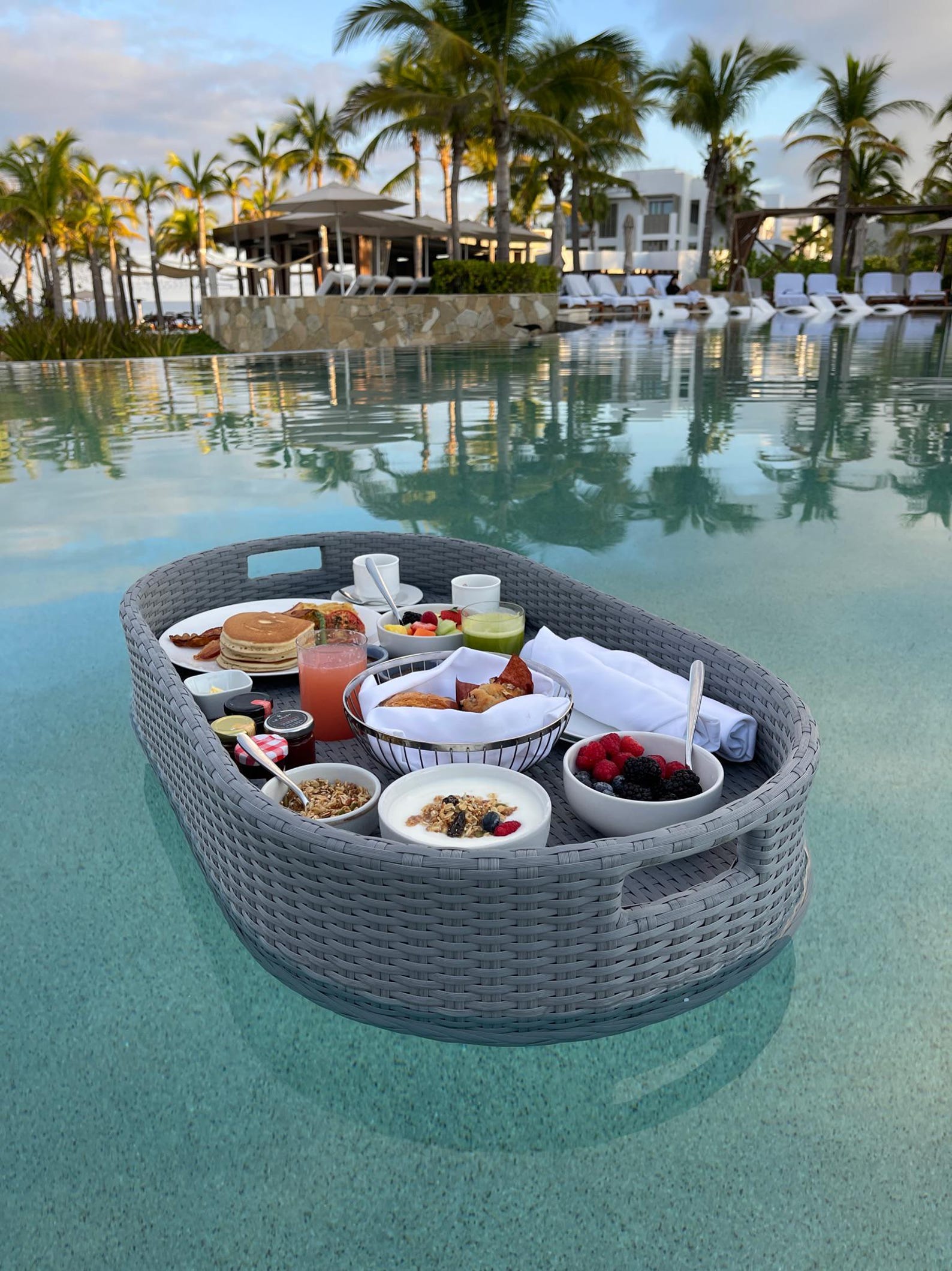 XL Luxury Floating Serving Tray for Food and Beverage - Etsy