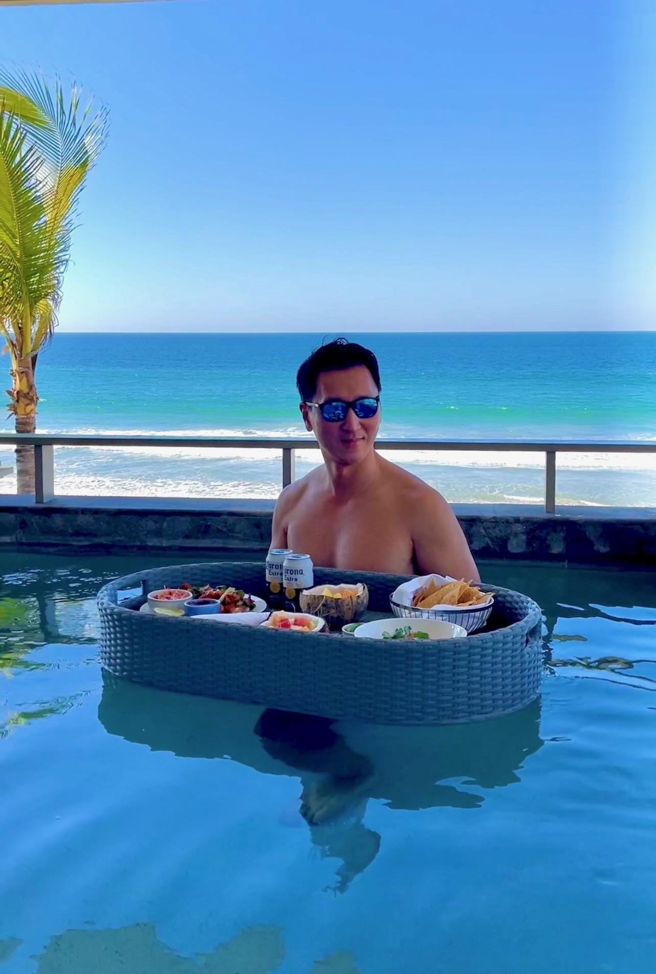 XL Luxury Floating Serving Tray for Food and Beverage - Etsy