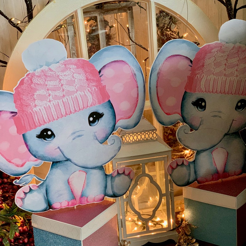 Baby Elephant Centerpiece - Etsy