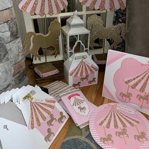 Carousel Centerpieces - Etsy