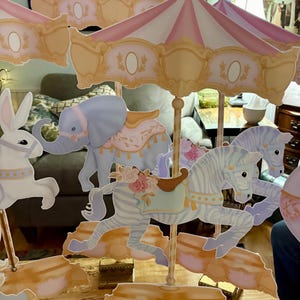 Carousel Centerpieces. - Etsy