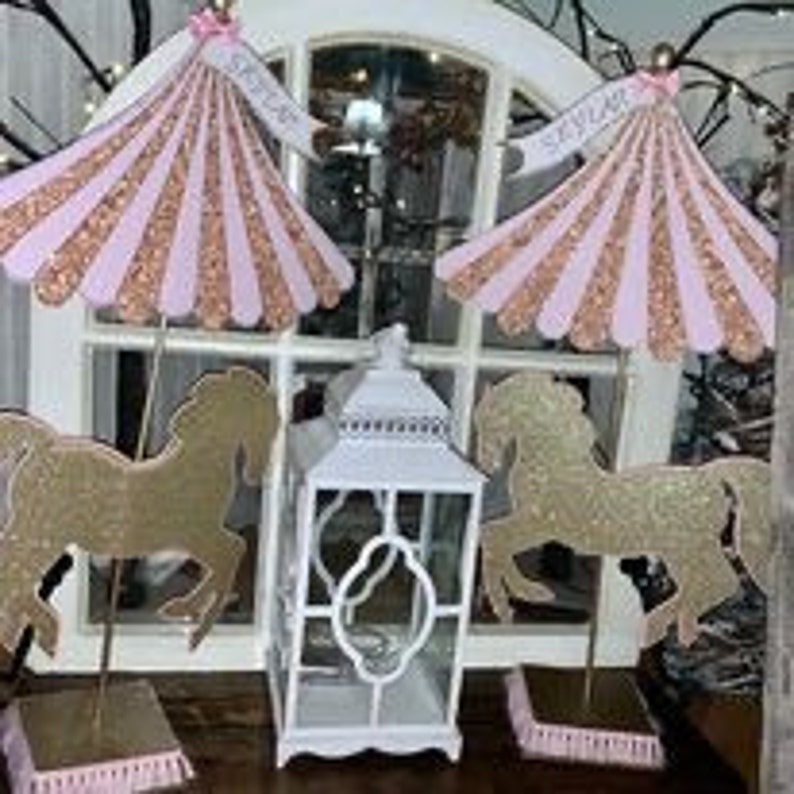Carousel Centerpieces - Etsy
