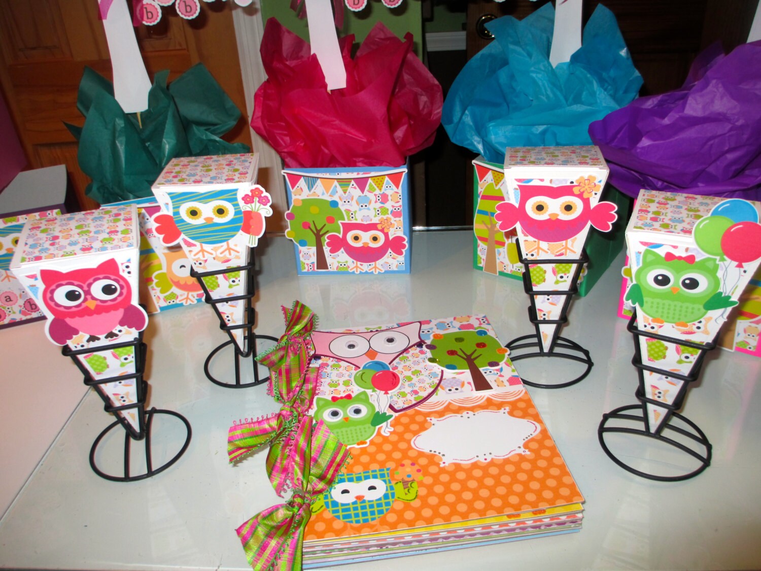Square Cone Treat Boxes - Etsy