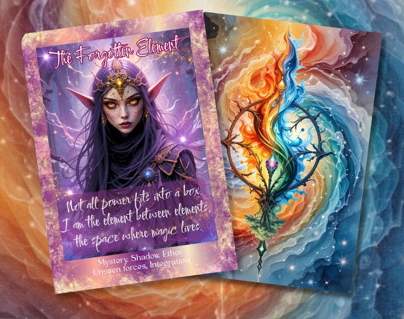 Elemental Elves Oracle Expansion – Whispers Beyond the Veil Premium ...