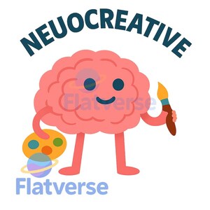 Neurodiversity Transparent PNG Sticker Pack – Flat Brain & Chili ...
