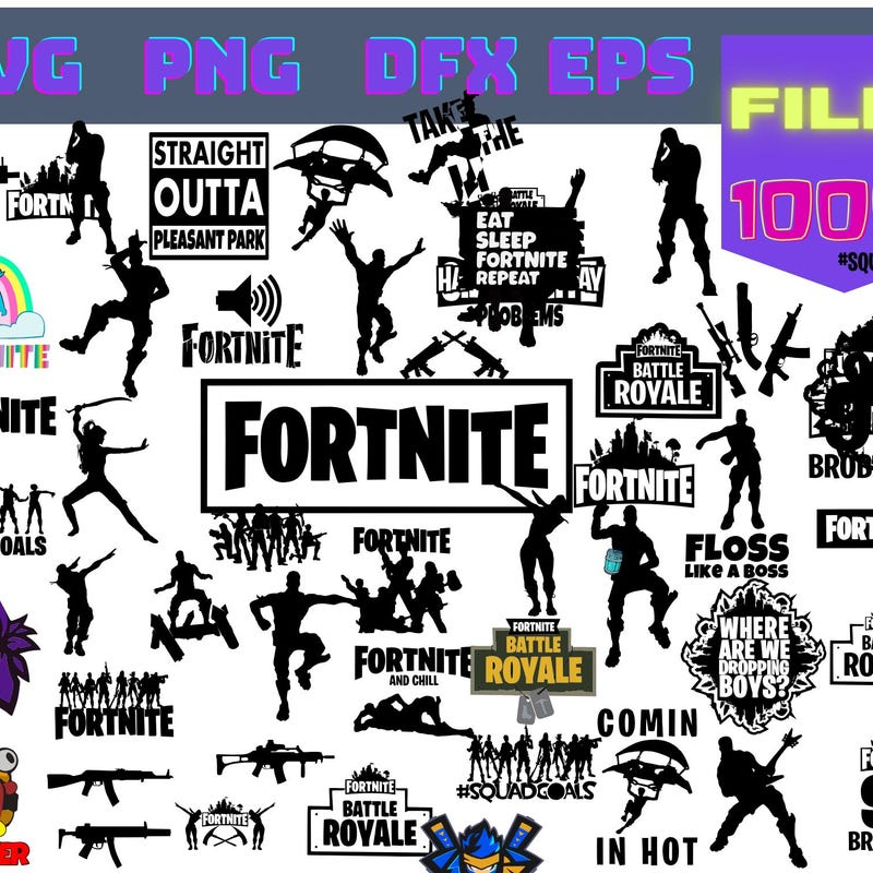 Fortnight Svg - Etsy