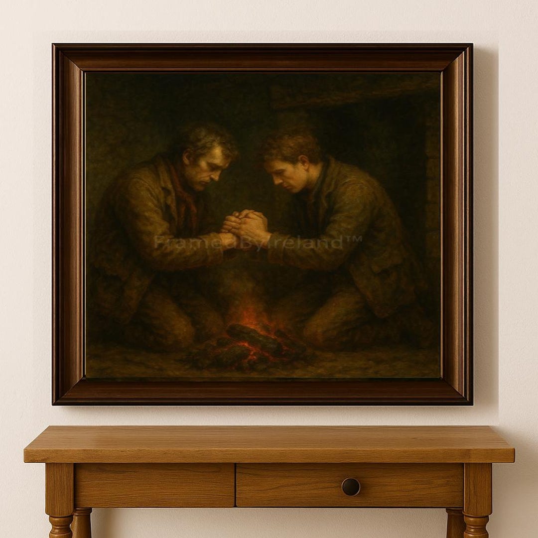 The Turf Fire Oath – Irish Brotherhood Oath Print | Turf Fire Sworn ...
