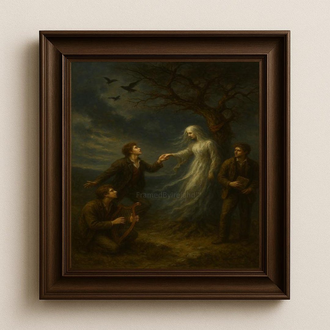 Banshee Print – Irish Folklore, Gothic Home Decor (digital Download) - Etsy