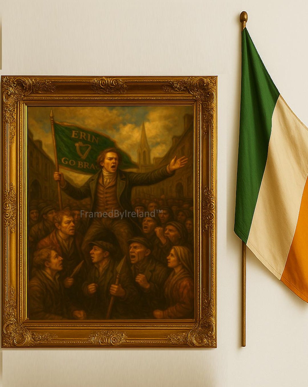 Catholic Emancipation, 1829 – Irish Freedom Rally Digital Painting ...