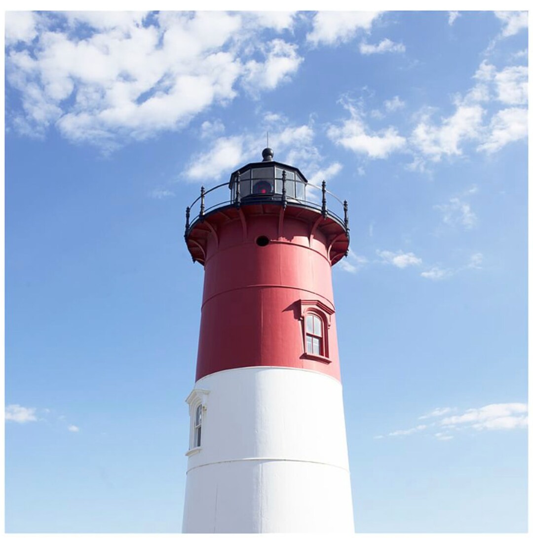 Lighthouse Photo, Cape Cod Art, Beach House Decor, Coastal Wall Art ...
