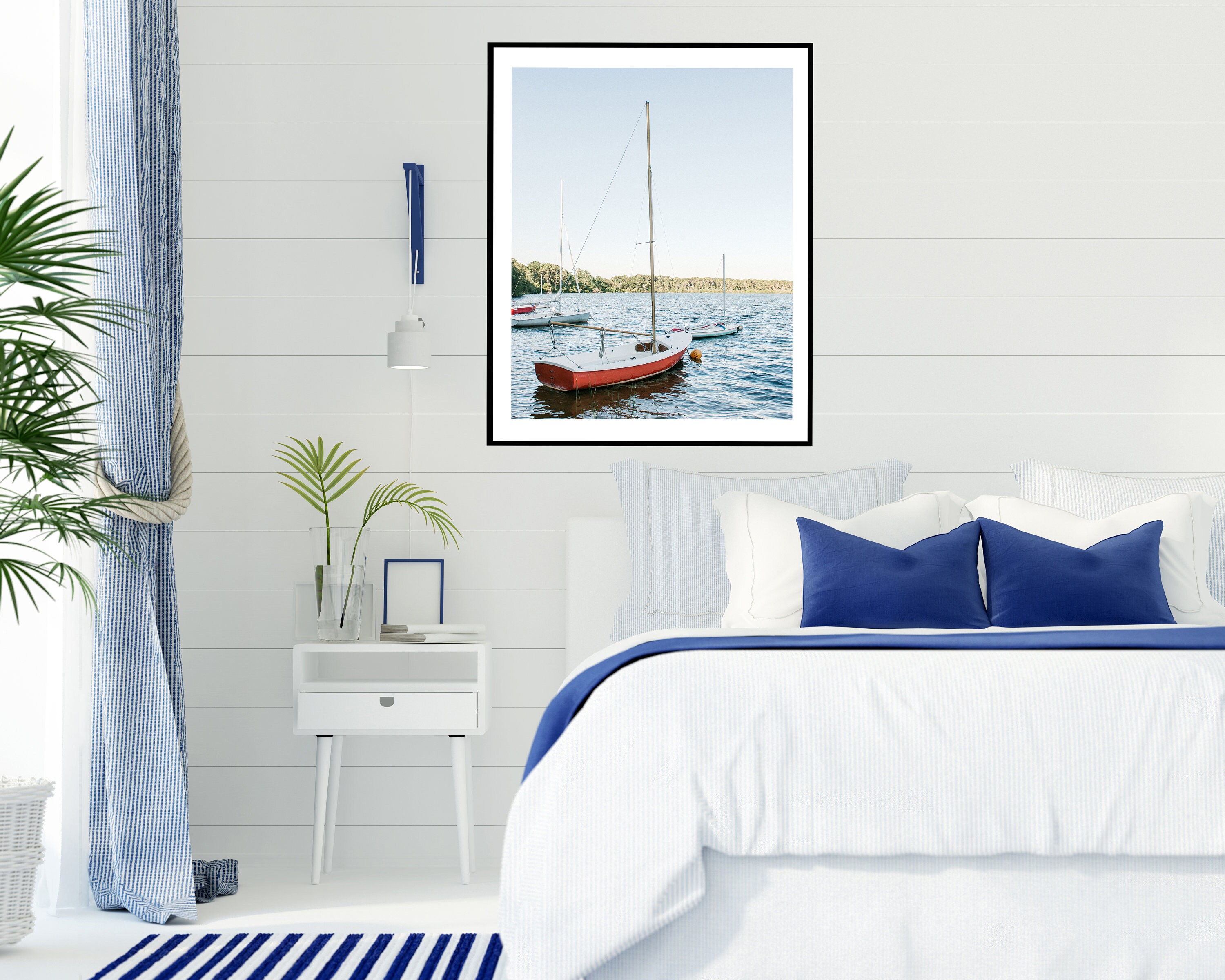 Cape Cod Photography, Sailboat Photo Print, Coastal Wall Art, Nautical ...