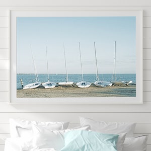 Cape Cod Sailboat Photo, Beach Art, Coastal Living, Nautical Cottage ...