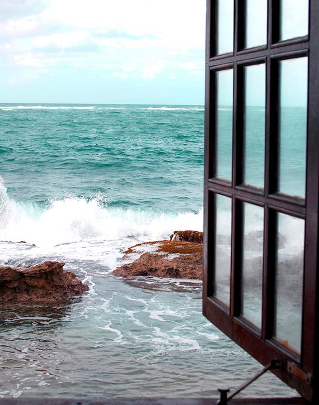 Beach Photography, Nautical Wall Art, Window Photograph, Coastal Home ...