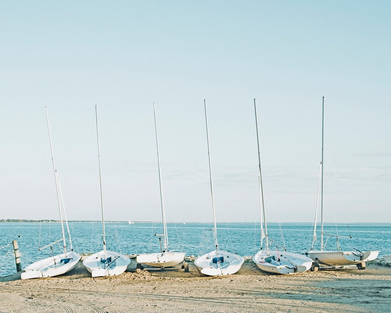 Cape Cod Sailboat Photo, Beach Art, Coastal Living, Nautical Cottage ...