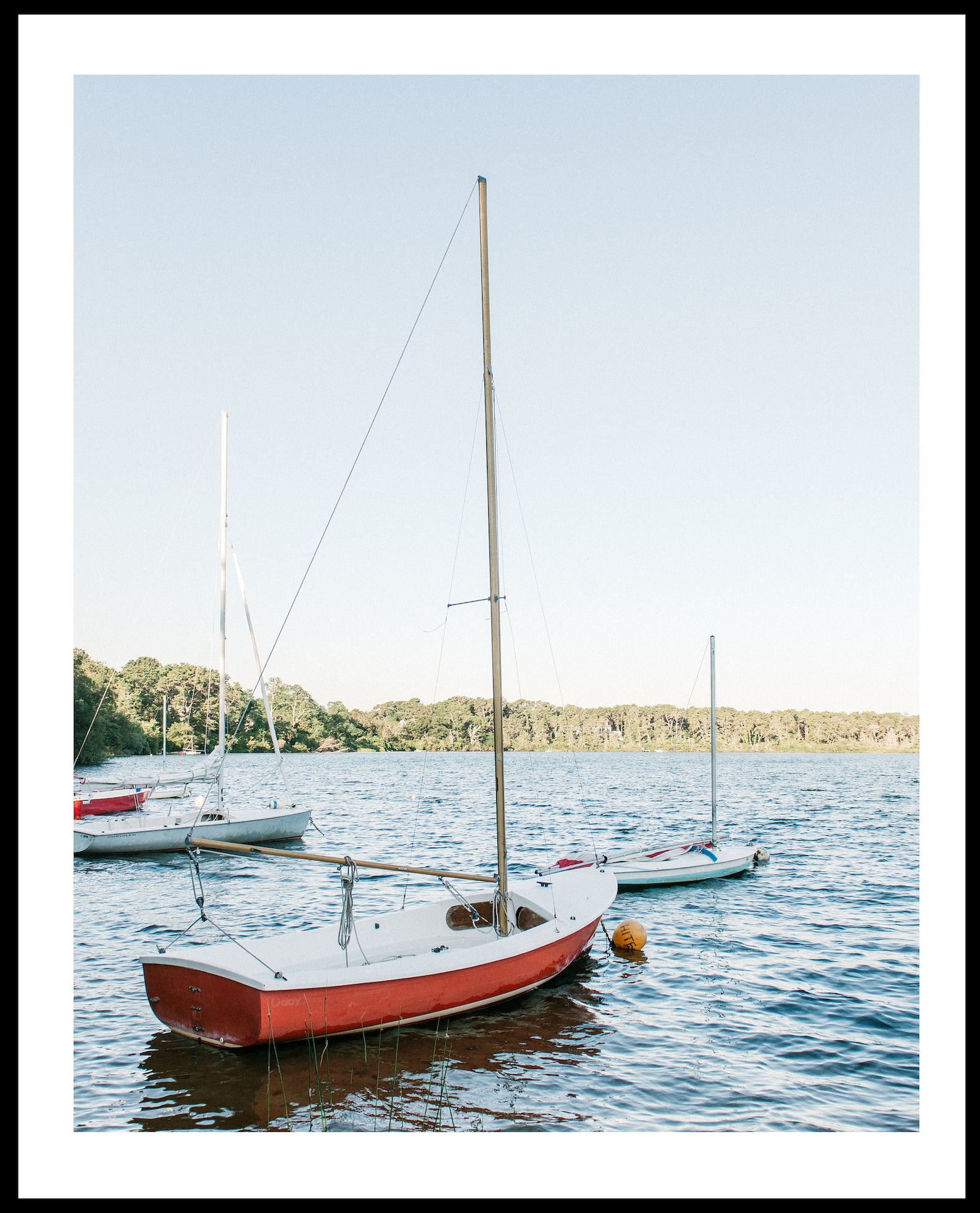 Cape Cod Photography, Sailboat Photo Print, Coastal Wall Art, Nautical ...