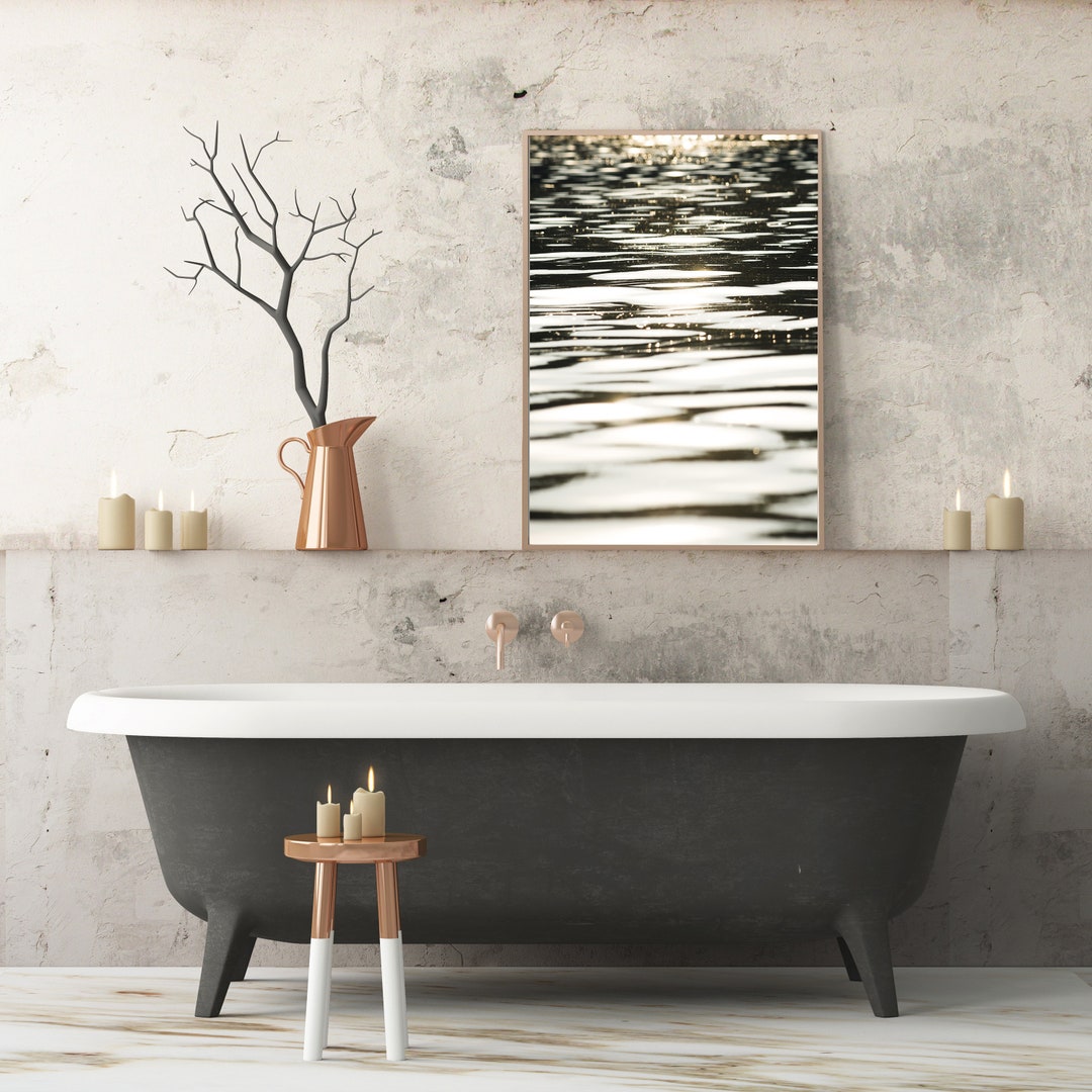Lake Scene Photography, Abstract Wall Art Photography, Coastal Home ...