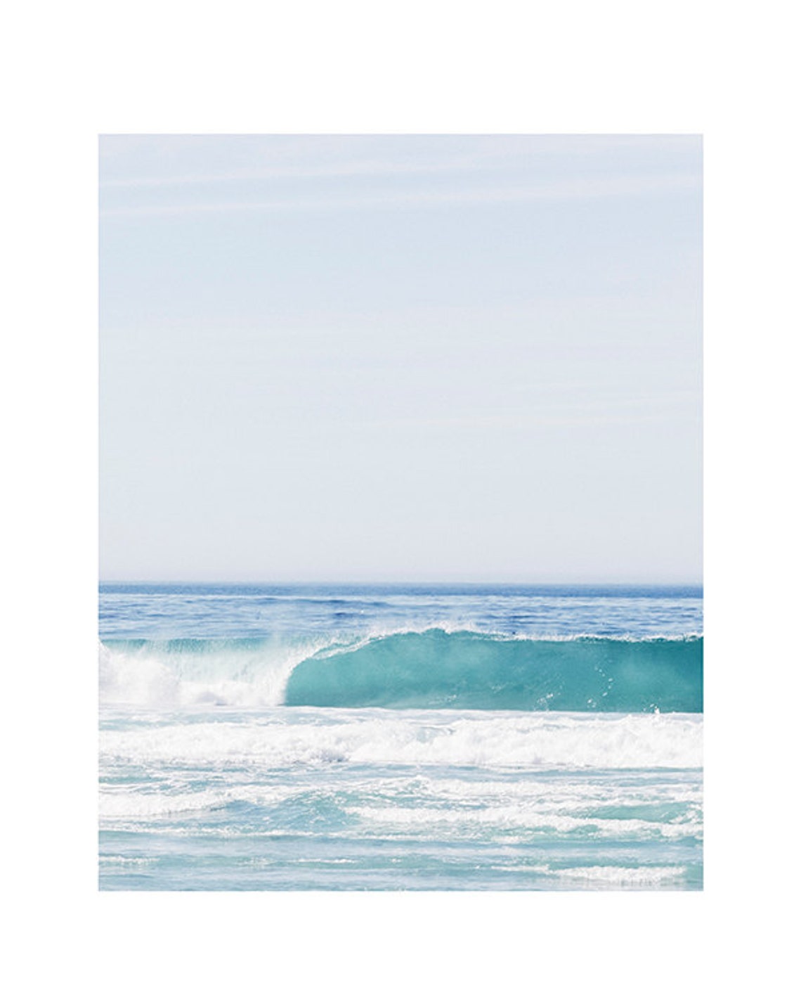 Ocean Print Set Turquoise Home Decor Art Ocean Photo Set - Etsy