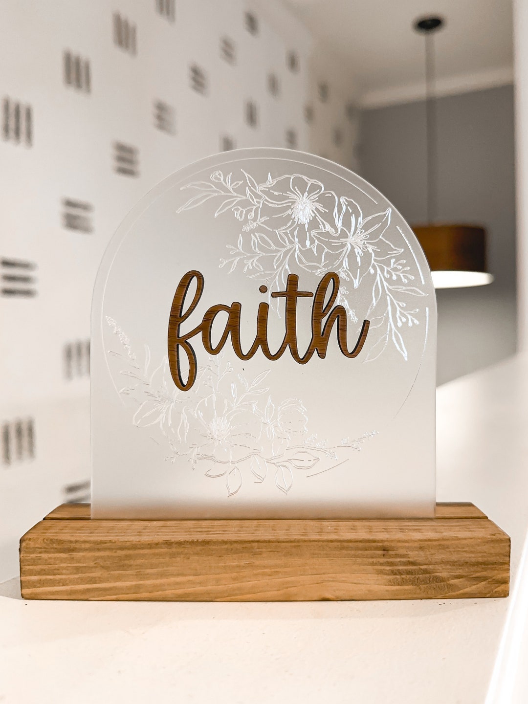 One Little Word Shelf Sitter - Word of the Year Word of Intention New ...