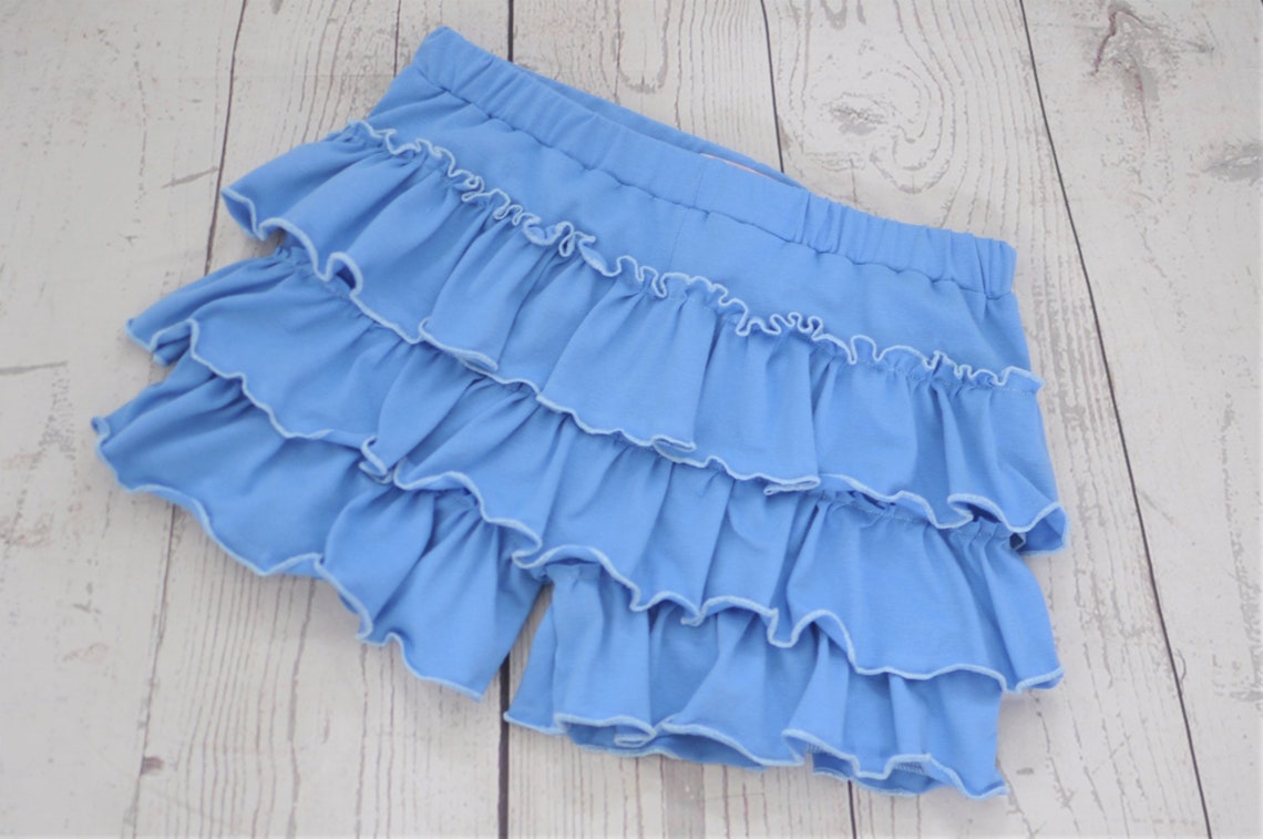 Ruffled Petti Short Pants for Girls / Girls' Ruffle Shorts | Etsy